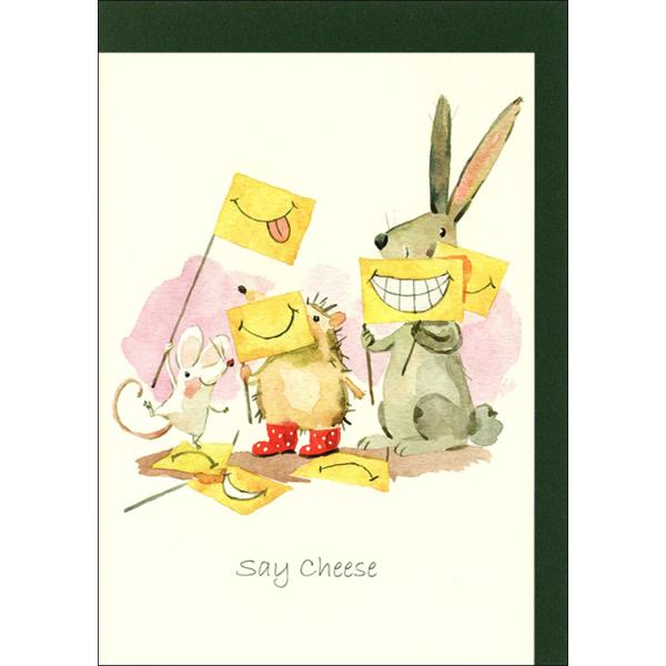 ●封筒サイズ/115×162mm（定形サイズ） ●封筒の色/深緑●カードサイズ/105×148mm●中面/無地 ●封筒中/「TWO BAD MICE」の文字柄あり●作家名/フラン・エヴァンス●イギリス製※在庫数は、一定の個数で設定しておりま...