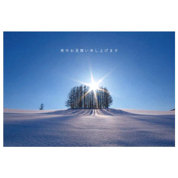 ●ポストカードサイズ：100×148mm●同じ柄3枚セット●紙質：マットコート紙(マットな手触りで、落ち着いた光沢感があります)●写真面筆記可●写真面文字あり「寒中お見舞い申し上げます」●メーカー：MEMORIES(メモリーズ)在庫数は、一...