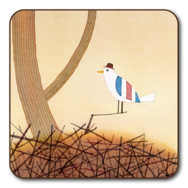 ●商品説明絵本作家として活動されている山田和明さんのコースターです。【山田和明 -プロフィール-】イラストレーター兼絵本作家として活動中。『イタリア・ボローニャ国際絵本原画展』にて三度入選。「My Red Balloon」・「カノンとタクト...