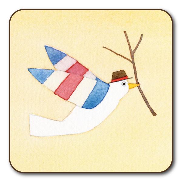 ●商品説明絵本作家として活動されている山田和明さんのコースターです。【山田和明 -プロフィール-】イラストレーター兼絵本作家として活動中。『イタリア・ボローニャ国際絵本原画展』にて三度入選。「My Red Balloon」・「カノンとタクト...