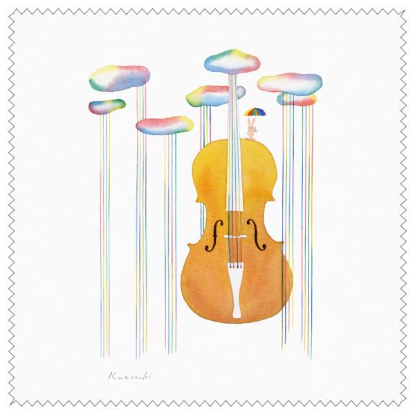 ●商品説明絵本作家として活動されている山田和明さんのクリーニングクロスです。メガネや液晶画面・楽器を拭くのに最適なポリエステルの素材を使用しております。【山田和明 -プロフィール-】イラストレーター兼絵本作家として活動中。『イタリア・ボロー...