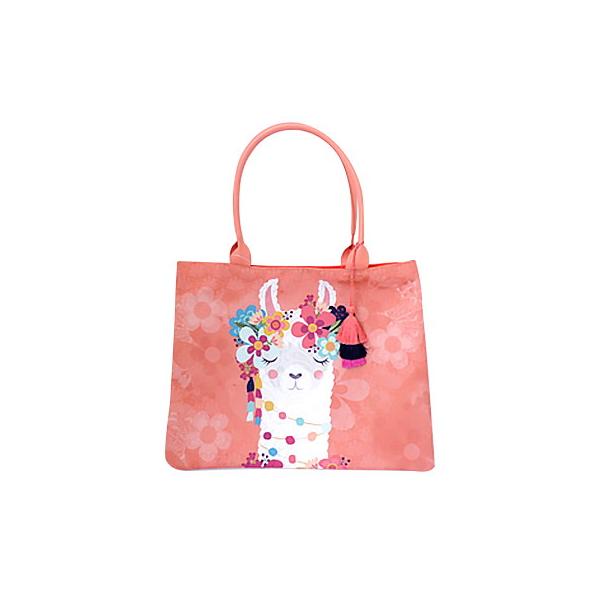 オーストラリアのデザイナーがラマの動物をモチーフに生み出したLlama Loveのトートバッグです。心温まる「愛」がテーマのアイテムは、日々の生活に彩りと癒しをもたらしてくれます。旅行や休日のお買い物にぴったりな大きいサイズで、バッグの内側...