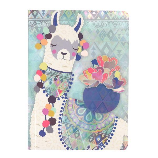 オーストラリアのデザイナーがラマの動物をモチーフに生み出したLlama Loveのノートです。心温まる「愛」がテーマのアイテムは、日々の生活に彩りと癒しをもたらしてくれます。持ち運びがしやすいポケットサイズの大きさで、マットな表紙にツヤ加工...