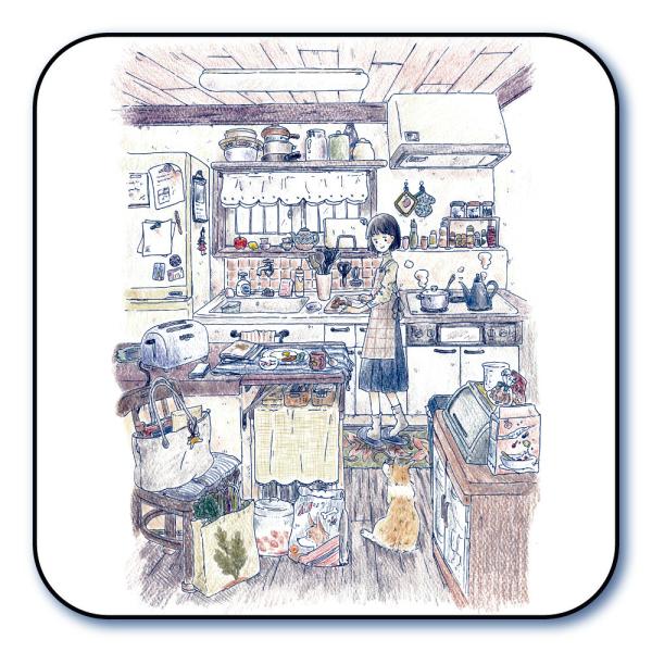 商品情報【かわいみな -プロフィール-】ペンと水彩で、日常の中から見つけた物事や形、考えを織り込みながらイラストレーションを制作しています。イラスト1枚1枚におはなしがたくさん詰まっていますので、ぜひじっくりとご覧ください。●サイズ 90×...