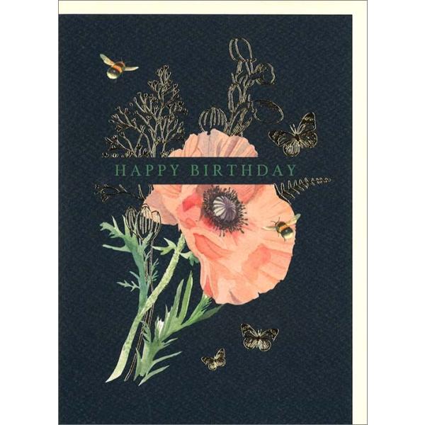 ■封筒サイズ：133×185mm（色：アイボリー）■カードサイズ：127×175mm（二つ折り）■中面：「WITH LOVE」■表面：凸凹のある紙で一部箔押し加工が施されております■メーカー：The Great British Card C...