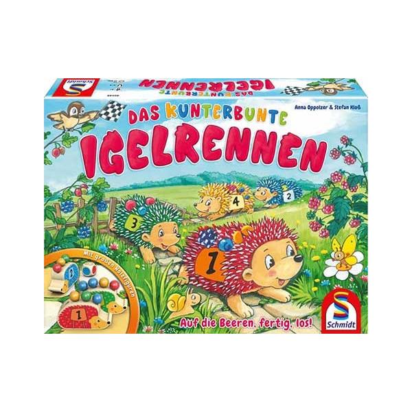 タイトル：ハリネズミのかけっこ(Das kunterbunte Igelrennen)メーカー：シュミット作者：Anna Oppolzer &amp; Stefan Kloss箱サイズ：37×27×5.5cmプレイ人数：2-4人　プレイ時間...