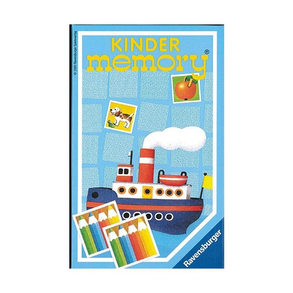 タイトル：キンダーメモリー(Kinder Memory)メーカー：Ravensburgerプレイ人数：2-8人(箱表記)　対象年齢：4才〜(箱表記)箱サイズ：18×11.4×3.5cm日本語ルール説明書付属していません。同じ絵柄をそろえるメ...