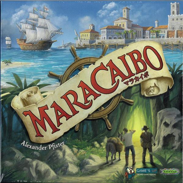 マラカイボ( Maracaibo)日本語版/テンデイズゲームズ/アレクサンダー・プフィスタープレイ人数：1人〜4人　プレイ時間：一人あたり30分　対象年齢：12歳以上※日本語ルール説明書ついています。人気デザイナー、プフィスターによる物語性...
