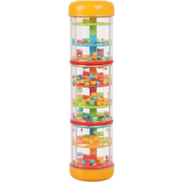 商品名：ミニレインボーメーカーメーカー：Halilit(ハリリット)/イスラエル製造：中国サイズ：20.5×５×5cm素材：ABS、ポリエチレン傾けたり転がしたりして、ビーズの動く音を楽しめる人気のおもちゃです。程よい大きさと重さで、お子さ...