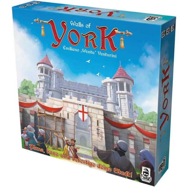 タイトル：ヨークの市壁(Walls of York)和訳付輸入版メーカー：Clanio Creations作者：Emiliano "Wentu" Venturiniプレイ人数：2〜4人　プレイ時間：30分　対象年齢：8歳以上日本語ルール説明...