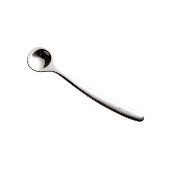 商品名：離乳食スプーンメーカー：ののじ(日本)製造：日本サイズ：L13.8cm素材：ステンレス　ミラー仕上げさじ部分の先端形状と柔らかい曲線は、唇に優しくフィットし口当たりがよく、程よい一口の量をすくうことができ、また口元に運ぶ時にこぼれに...