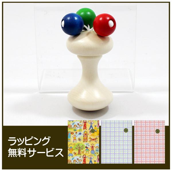商品名：ティキ(Tiki)メーカー：ネフ(Naef)製造国：ドイツサイズ：約9cmL重量：約48gパッケージ：紙箱入3か月頃のお子さんからおすすめの木製ラトル。1988年に日本の乳児向けに開発されました。美しいデザイン、持ちやすさ、使いやす...