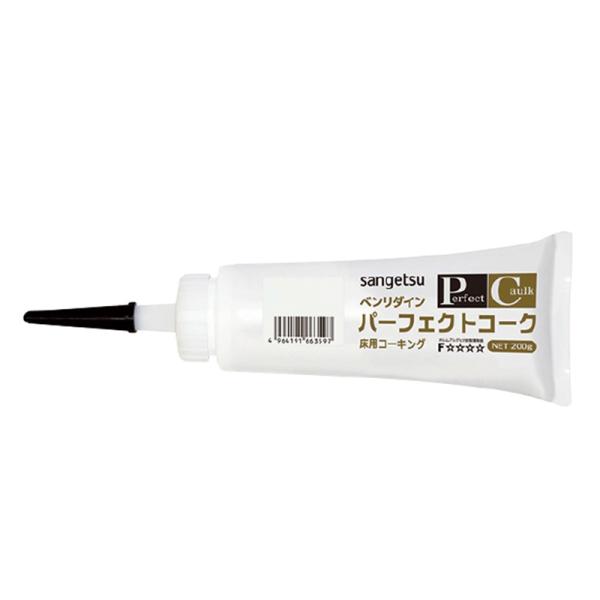 【種類】シーリング剤【用途】ビニル床材・巾木専用目地材、補修材【使用方法】充填する部分の汚れを落とし、周囲をマスキングテープで養生してください。ノズル先を充填箇所に合わせて切り、チューブを絞り、注入してください。充填後、ヘラなどで表面をなら...