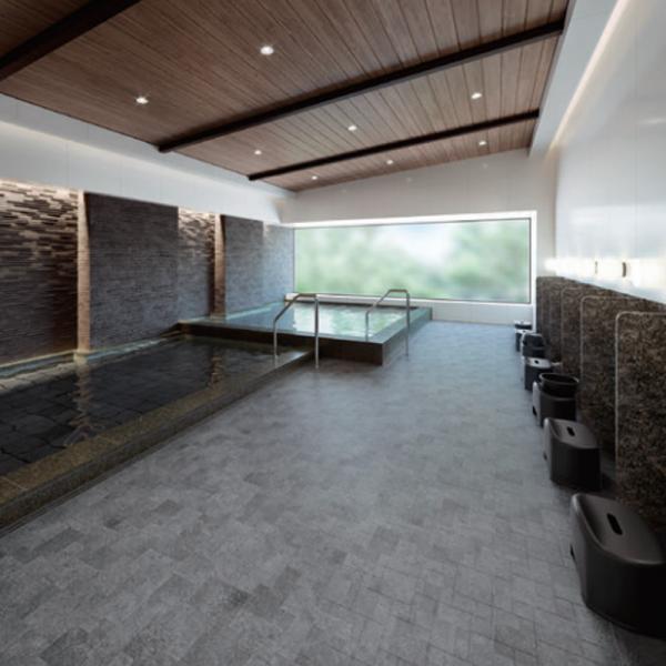 【種類】防滑性 複層ビニル床シート【サイズ】巾182cm、全厚3.5mm、9mまでが1巻【単位】1m以上、10cm単位切り売り【メーカー/カタログ】東リ（TOLI）シートコレクション浴室の高級感を演出する浴室用床ビニル床シート。ヒートショッ...