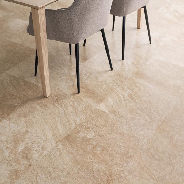 ※ご注意：こちらは商品見本のカットサンプル専用ページです※【種類】フロアタイル／複層ビニル床タイル 石目調【サイズ】＜約22cm角正方形程度＞全厚：3mm※カット箇所はランダムとなります【メーカー/カタログ】東リ（TOLI）タイルコレクショ...