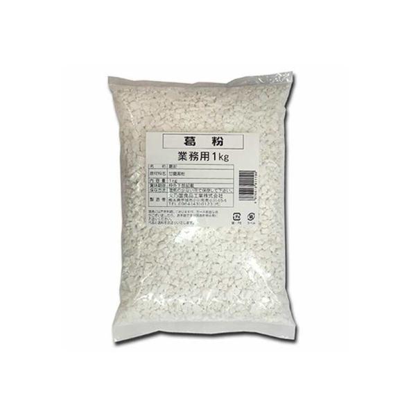 ●南九州産甘藷でん粉が原料のくず粉です。ぷるんとした柔らかい葛餅をお鍋一つで手軽に作れます。●葛湯や葛餅、葛まんじゅうなどの和菓子はもちろん、ごま豆腐やお料理のあんかけ等にいかがですか？※　1袋の場合、レターパックプラス発送可能商品です。原...