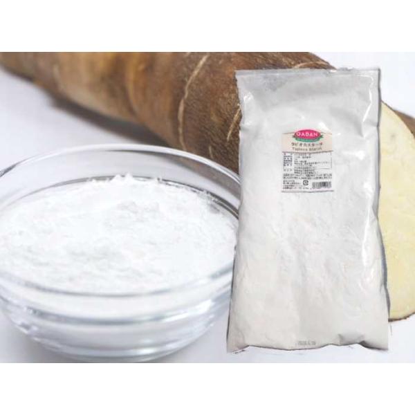 ●南米原産のキャッサバの根茎から採れるでんぷんを粉末状にしたものです。●片栗粉より弾力性が強く冷めても固くなりにくいです。●お菓子やパンに使うと、モチモチとした食感になるのが特徴で、片栗粉やコーンスターチと同様に、とろみ付けにも使えます。●...
