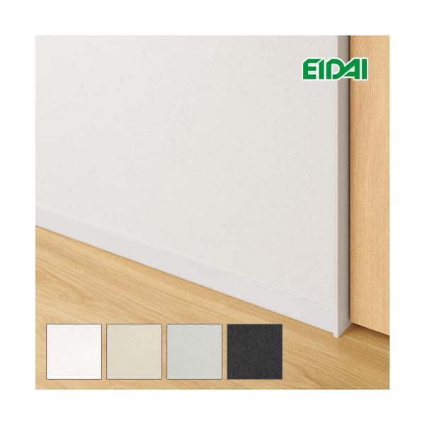 ◆SIZE：幅30×長さ2700×厚み4ｍｍ◆COLOR ：ノーブルホワイト (NH)ノーブルベージュ (NU)ノーブルグレー (NR)マットブラック (MB)◆基材：MDF◆表面仕上げ：オレフィンシート◆梱包入数：1ケース10本入り◆不陸...