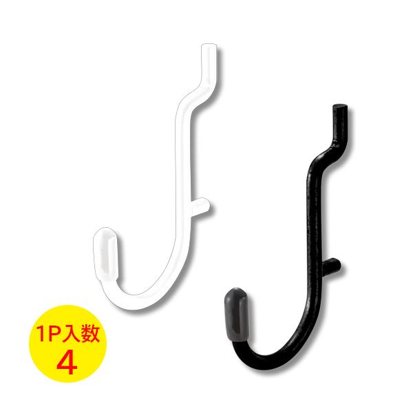 ◆サイズ：約52×45×(34)×3.6ｍｍ◆材質：・PBBFW-18 白：フック(スチール/白塗装仕上げ) キャップ(PVC)・PBBFB-19 黒：フック(スチール/黒塗装仕上げ) キャップ(PVC)◆対応厚：有孔ボード4ｍｍ〜5.5ｍ...