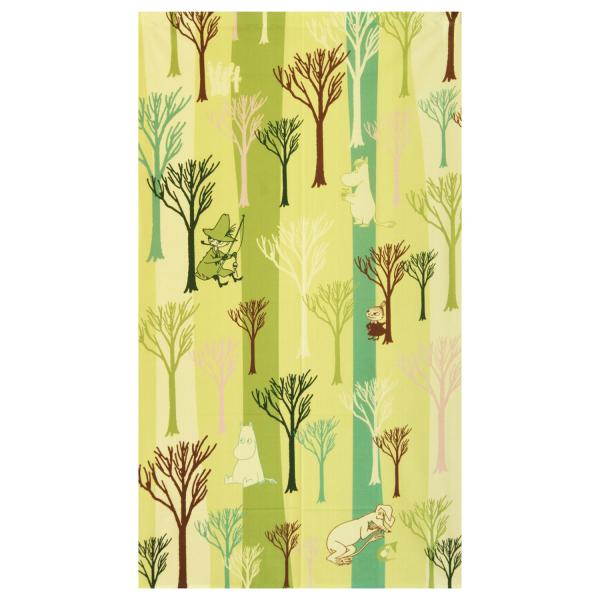 北欧を代表するムーミンの仲間たちがいる楽しいインテリアです。多くの世界で読まれている原作の世界観を表現して、日常の生活に彩りを添えてくれます。市販の のれん棒・つっぱり棒で簡単に取り付けできます。直径1.5cm程度までののれん棒・つっぱり棒...