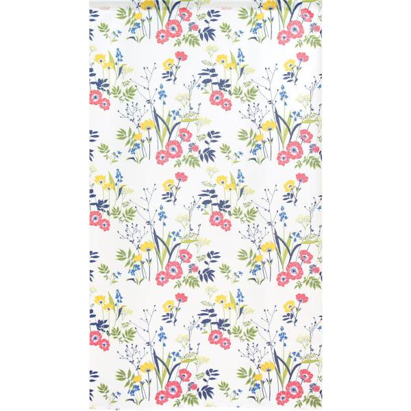 全国送料無料。郵便受け投函でのお届け。※郵便受け投函の為、代引き・日時時指定不可※三つ割れのれん85x150cmフラワー95725■シンプルでオシャレなデザインで華やかな空間に■サイズ・約　幅 85cm × 丈 150cm■生産地：日本■素...