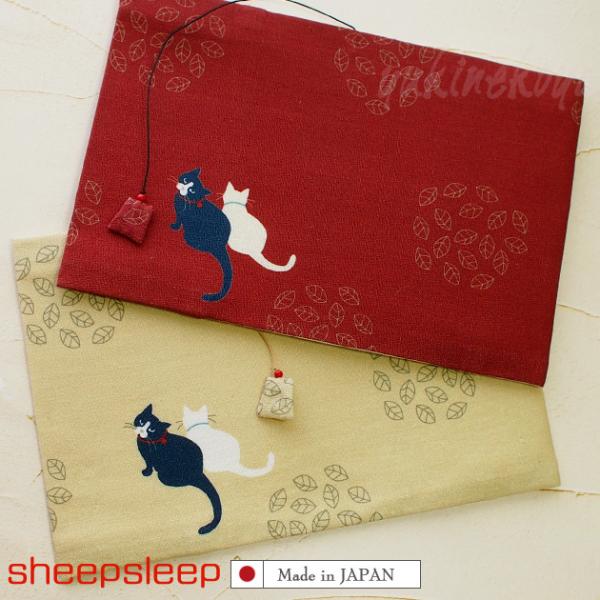 ■メーカー情報：sheepsleep / 日本■製造国：日本■素材：綿・麻■文庫本用■適応サイズ：高さ１５．３ｃｍ　厚さ３ｃｍまで早川文庫の一部（海外ミステリー）には適応しません。本好きの方へ★ハンドメイドの猫柄ブックカバー♪sheepsl...