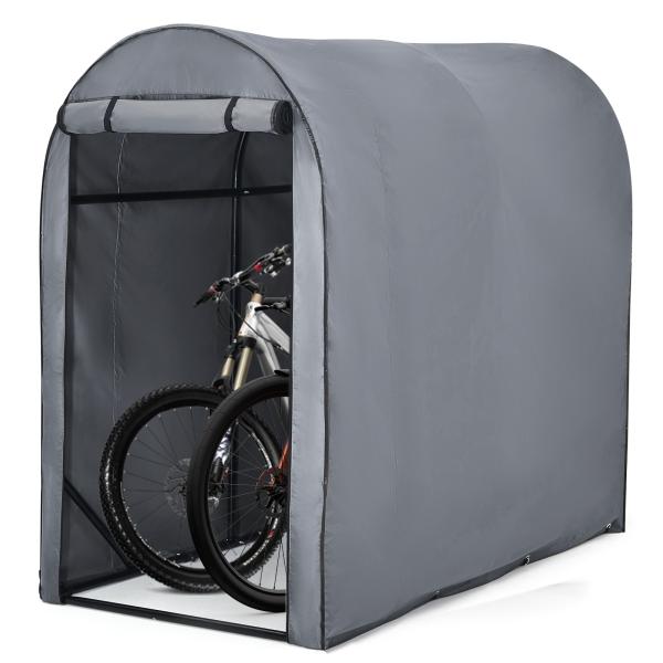 商品名：サイクルハウスカラー：グレー／カーキ／ブラウン／グリーンサイズ：S：約W94*H156*D180cmM：約W120*H163*D176cmL：約W156*H165*D220cm開口部サイズ：S：約W73*H138cmM：約W95*H...