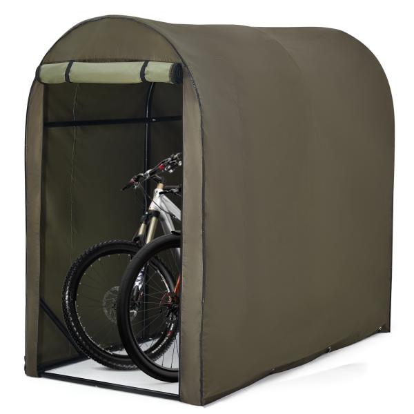 商品名：サイクルハウスカラー：グレー／カーキ／ブラウン／グリーンサイズ：S：約W94*H156*D180cmM：約W120*H163*D176cmL：約W156*H165*D220cm開口部サイズ：S：約W73*H138cmM：約W95*H...