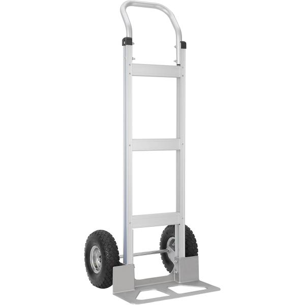 【発売日：2026年06月12日】【優れた耐荷重】最大耐荷重250kg。オフィス家具やパソコン機器の移動に最適な業務用アルミ台車。【10インチラバータイヤ】大口径10インチラバー製ホイールと高精度ベアリングで、カーペットやタイル、コンクリー...