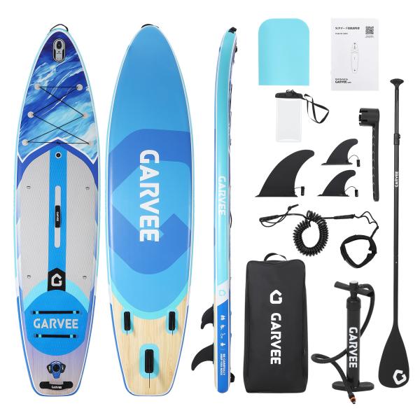 商品名：SUPボード軽量&amp;安定&amp;使いやすさを追求したSUPボード。初心者から上級者まで楽しめる洗練されたデザイン。【カメラマウント取付可能】（GoPro等対応）：各スポーツカメラを簡単に取り付け可能。水上での思い出を逃さず記...