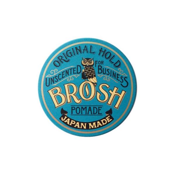 フルジャパンメイドに拘り新進気鋭のバーバーショップMR.BROTHERS CUT CLUB、レジェンドとして業界に君臨するBARBER SHOP APACHEの両店がコラボレーションし造り上げたポマード、"BROSH POMADE"日本人の...