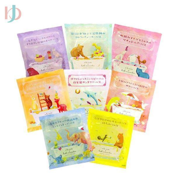 ■香りは全部で8種類・しぼりたてレモネード・バス ハチミツ入り・朝摘みイチゴとミルクのマチェドニア・バス・ほろにが柚子と完熟桃のコンフィチュール・バス・もぎたてミックスベリーとすりおろし林檎のキール・バス・マンゴーとオレンジのとろーり甘蜜ネ...