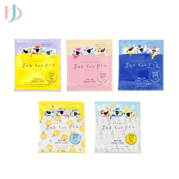 ぐっすりサポーター、グースーピーさんきょうだい。毎日の習慣、おやすみ前のゆったりバスタイムがグースーピーたちの快眠の秘訣。今夜もぐっすりおやすみなさい。暑さで寝苦しい夜も、秋冬の冷え込む夜にも。グースーピーが快眠をサポートします。品種/JA...