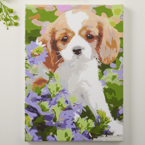 大人の塗り絵。　「私のアート時間」は、絵の具を使ったぬりえのシリーズです。絵の具と筆がセットになっているのですぐに始められます。不透明のアクリル絵の具で塗るので、本格的な油絵のような仕上がり。少し盛り上がるくらいに塗ると、油絵のような質感を...