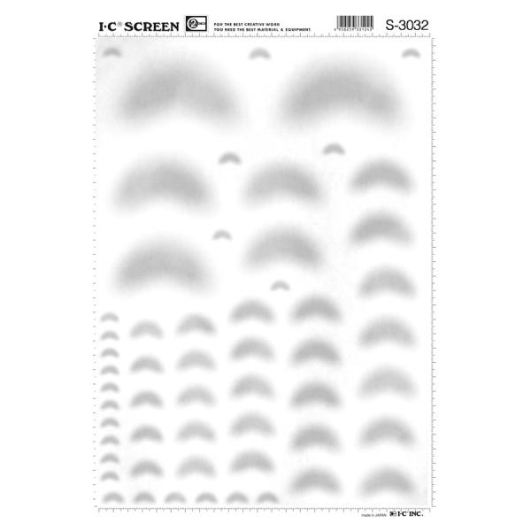 IC社のスクリーントーン。：351mm×244mm印刷面積310mm×210mm印刷上がりの美しさ、粘着力、カットしやすさ、デザインの使いやすさなど、全てにおいて高品質のスクリーン。 【爆買】