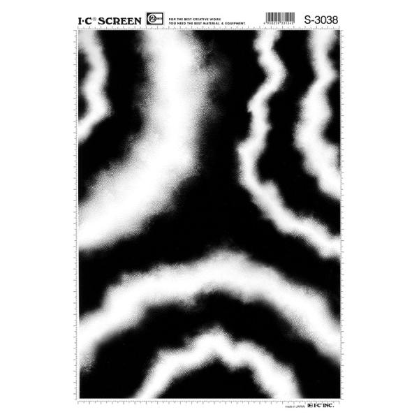 IC社のスクリーントーン。：351mm×244mm印刷面積310mm×210mm印刷上がりの美しさ、粘着力、カットしやすさ、デザインの使いやすさなど、全てにおいて高品質のスクリーン。 【爆買】