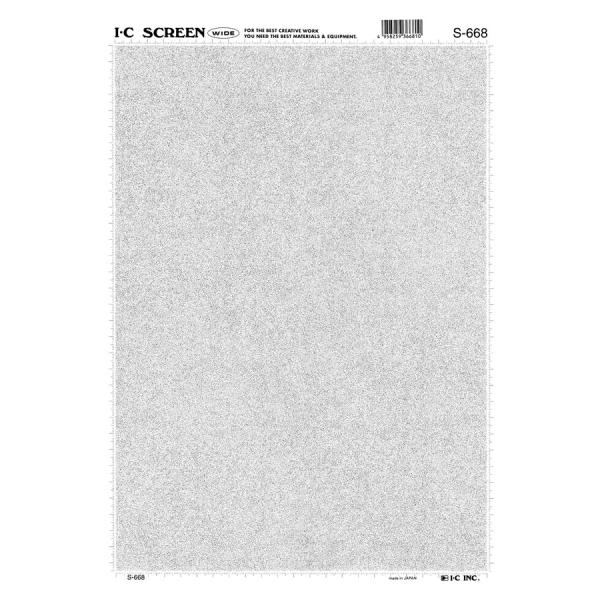 IC社のスクリーントーン。：351mm×244mm印刷面積310mm×210mm印刷上がりの美しさ、粘着力、カットしやすさ、デザインの使いやすさなど、全てにおいて高品質のスクリーン。 【爆買】