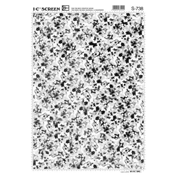 IC社のスクリーントーン。：351mm×244mm印刷面積310mm×210mm印刷上がりの美しさ、粘着力、カットしやすさ、デザインの使いやすさなど、全てにおいて高品質のスクリーン。 【爆買】