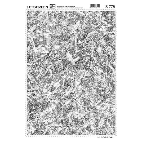 IC社のスクリーントーン。：351mm×244mm印刷面積310mm×210mm印刷上がりの美しさ、粘着力、カットしやすさ、デザインの使いやすさなど、全てにおいて高品質のスクリーン。 【爆買】