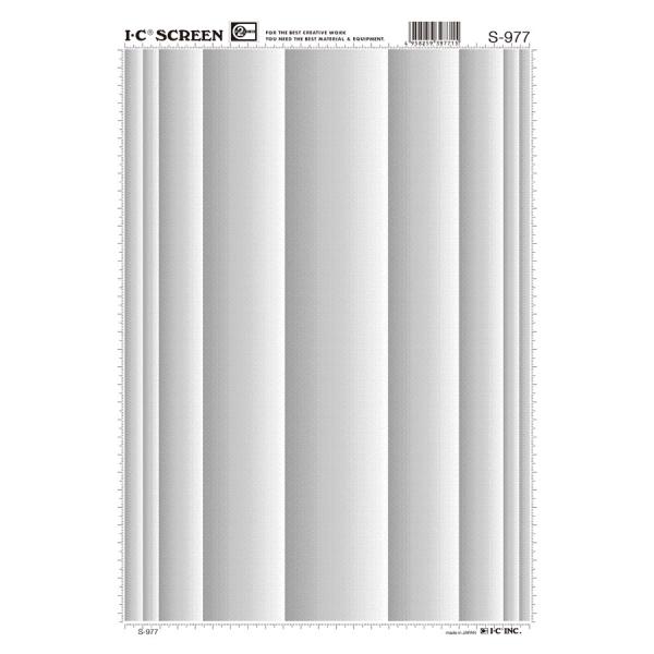IC社のスクリーントーン。：351mm×244mm印刷面積310mm×210mm印刷上がりの美しさ、粘着力、カットしやすさ、デザインの使いやすさなど、全てにおいて高品質のスクリーン。 【爆買】