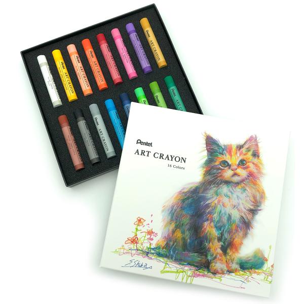 もう一度、描きたくなるクレヨン　●アートクレヨンは、より多くの人たちがアート体験をするためにつくられた、こころ踊る色鮮やかさと描き心地が革新的な画材です。　●クレヨン＝子どものものという概念を覆したい。　描く楽しさを忘れてしまった多くの人た...