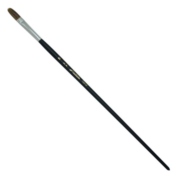 OXAはヨーロッパ産の牡牛の耳毛を選択して造られています。古くから良質な絵筆材料として使われているもので、軟毛では、セーブルに準ずる優れた味があり、丸筆は水彩用としても多くの専門家に愛用されています。＊生産に限りがありますので品切れする事も...
