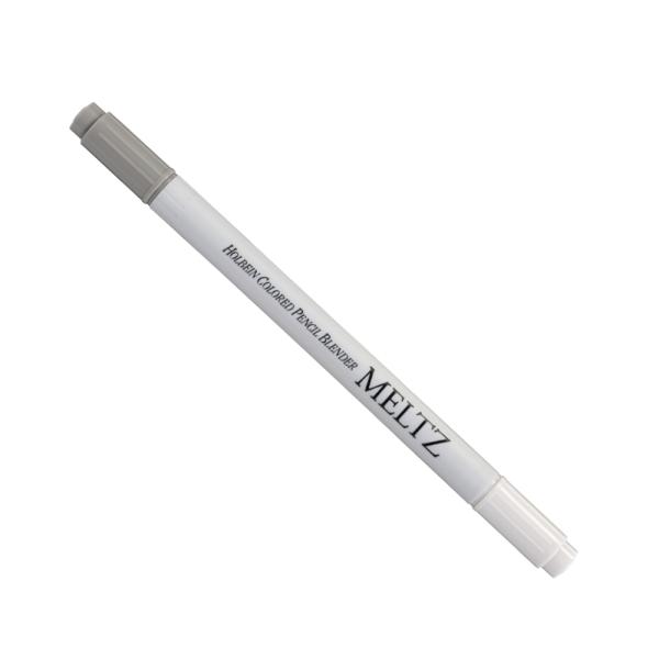 あらかじめ画面に色鉛筆で描いておき、その上を「メルツ」で溶かしてぼかしてゆくと水彩画風の仕上がりになります。　ボディがブラシと丸ペンのツインタイプ (ブラシ・丸ペン) になりました。　商品サイズ：Φ10mm × 152mm　重量：約9g　【...