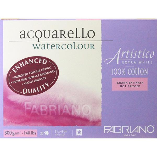 [特徴]　原料はコットン100％で高い白色度を有し、あらゆる水彩適性を備えています。　拭き取りや修正がしやすく、絵具が表面に残るため素晴らしい発色をします。　　ブロック・細目 (31×41cm)　20枚綴り　300g/m2 【爆買】