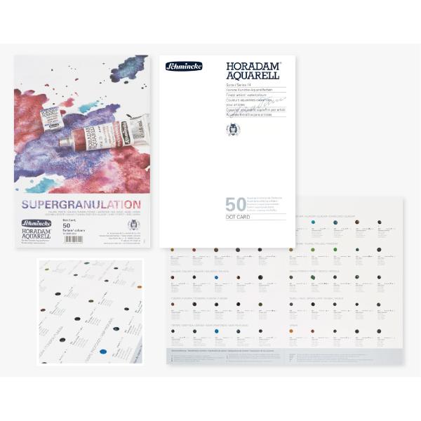 シュミンケ ホラダム スーパーグラニュレーティングカラー 50色ドットカード 【爆買】