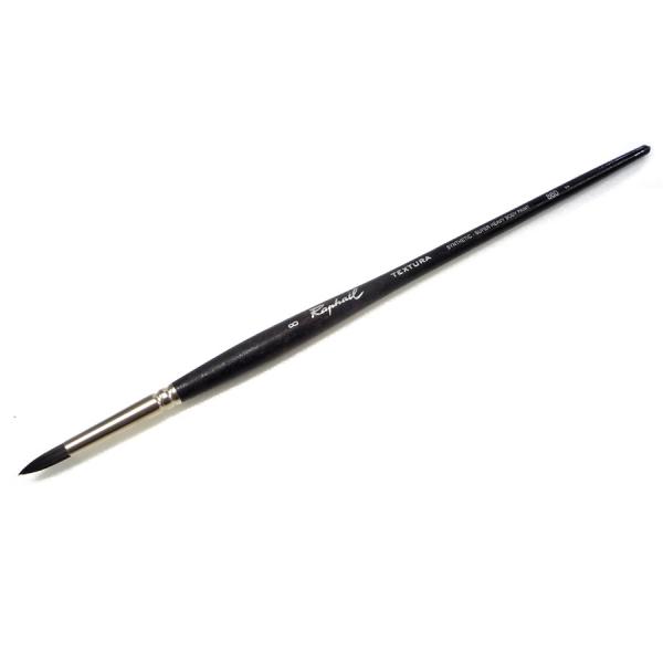 ラファエル社の油彩＆アクリル用のロングハンドルブラシ。　　毛質：TEXTURAテクスチュラ　ブラシは非常に固く、厚塗りやヘビーボディアクリルの着色などに最適な筆です。　　口金直径(mm)：5.5　穂丈(mm)：17 【爆買】