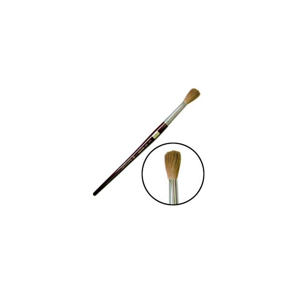 ▲水彩筆AR(ARM)丸型●馬毛豚毛●筆のサイズ筆の巾1.1cm穂の長さ3.5cm 【爆買】