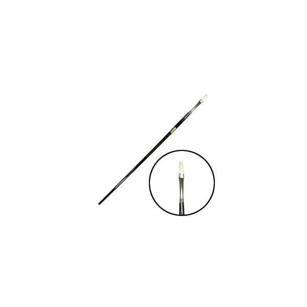 ▲ナイロンN666(平)●ナイロン毛●筆のサイズ筆の巾0.5cm穂の長さ1.3cm 【爆買】
