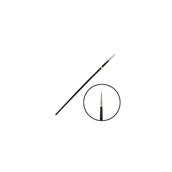 ▲洋画筆(豚毛)MR(丸)●豚毛●筆のサイズ筆の巾0.2cm穂の長さ1cm 【爆買】