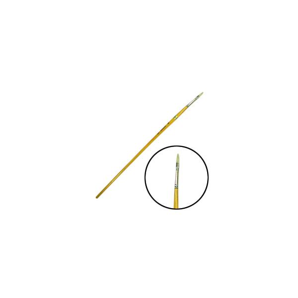 ▲オリジナル豚画筆EF(丸平)●豚毛●筆のサイズ筆の巾0.4cm穂の長さ1.1cm 【爆買】